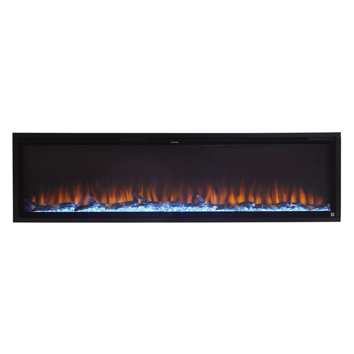72" Fireplace Vivid Glow | 72"Electric Fireplace Intimate Flames ...