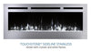 Modern Masterpiece Flames| Modern Stainless Steel Fireplace ...