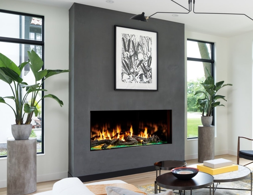 Electric Fireplace Cozy Comfort | Wood-Effect Electric Fireplace ...